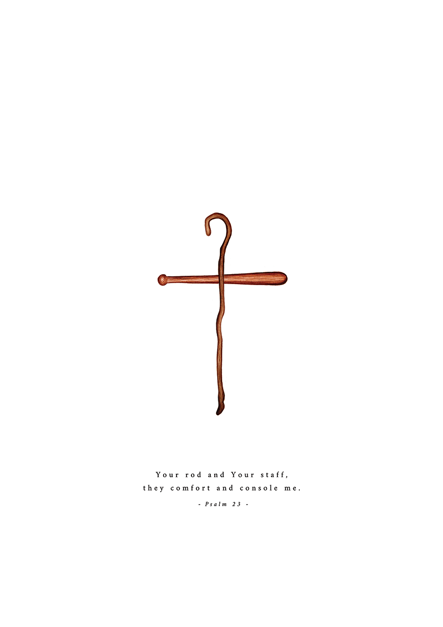 “Rod and Staff” – inlyn illustrasies